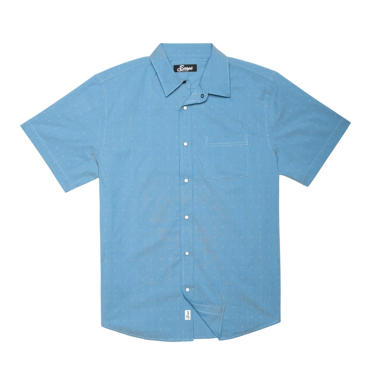 Landry EZ Care Pearl Snap Short Sleeve Shirt – Snaps Clothing