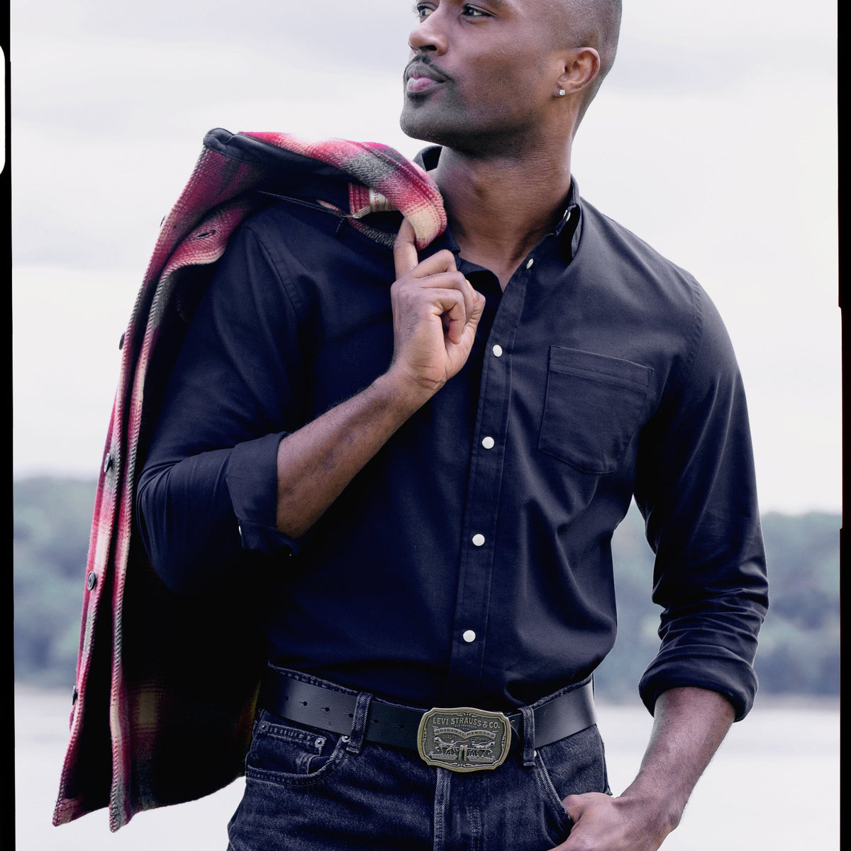 Landry EZ Care Pearl Snap Long Sleeve Shirt – Snaps Clothing