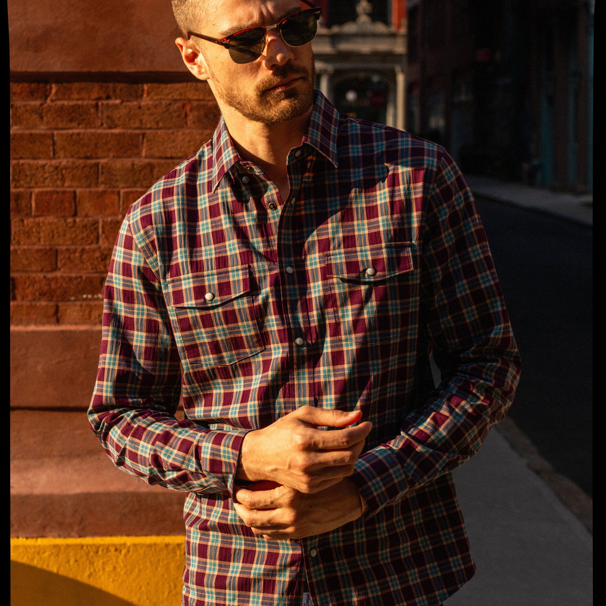 Rambler EZ Care Pearl Snap Long Sleeve Shirt – Snaps Clothing